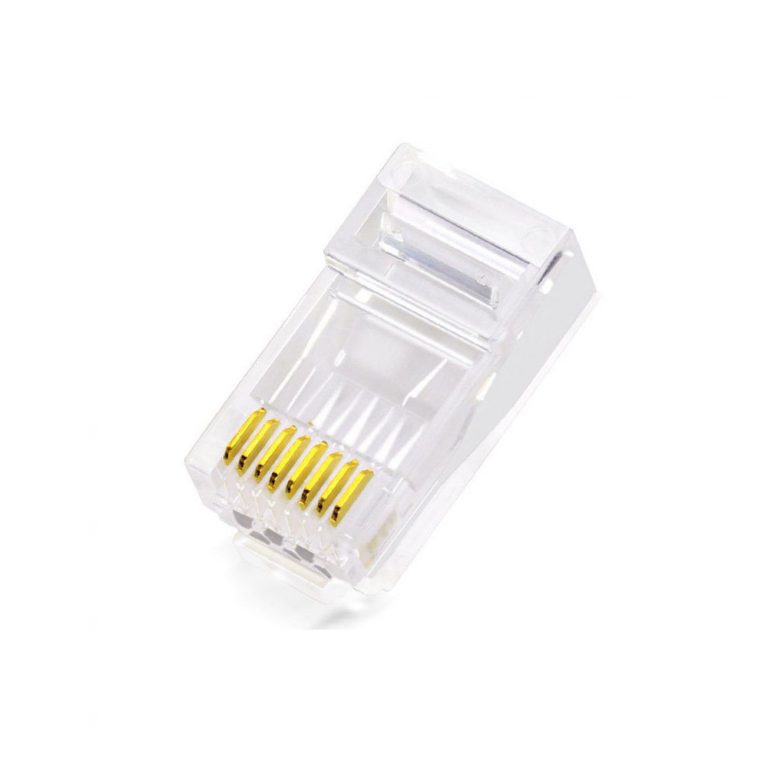 CONECTOR MACHO RJ-09 – (4 X 4) – Lidercon