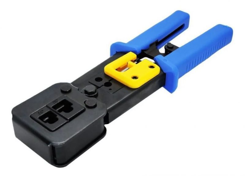 ALICATE DE CRIMPAGEM 8P/6P EZ CRIMP PARA CONECTORES DE PASSAGEM – Lidercon